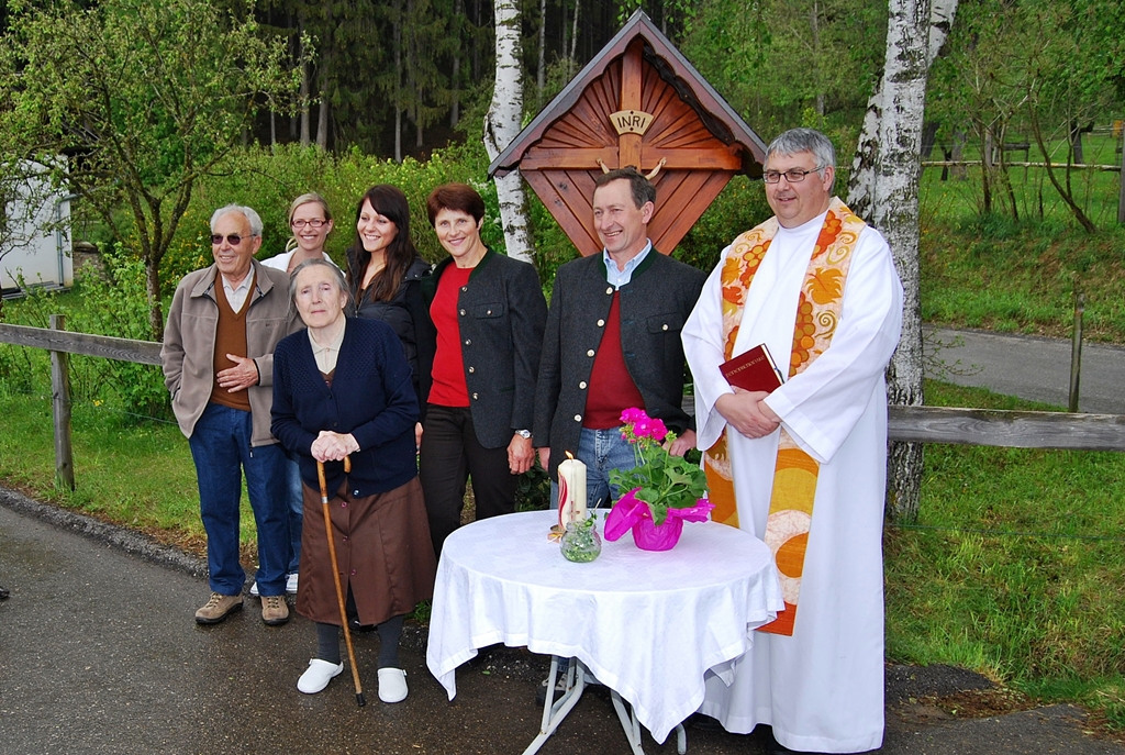 Wegkreuz-Segnung