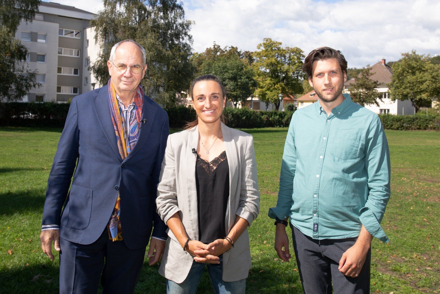 KA-Vizepräsident Rudolf Likar im Gespräch mit Lara Vadlau