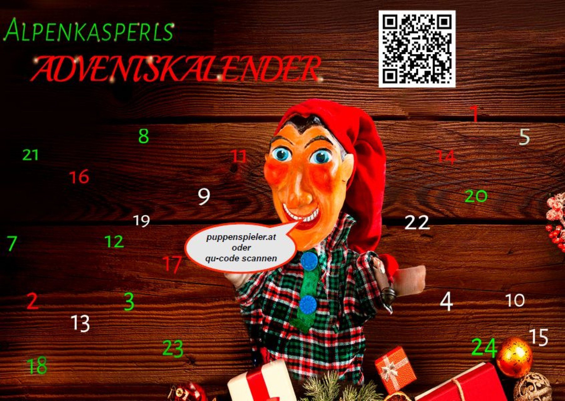 Ein außergewöhnlicher Adventkalender und eine sensationelle Kasperl-Tournee