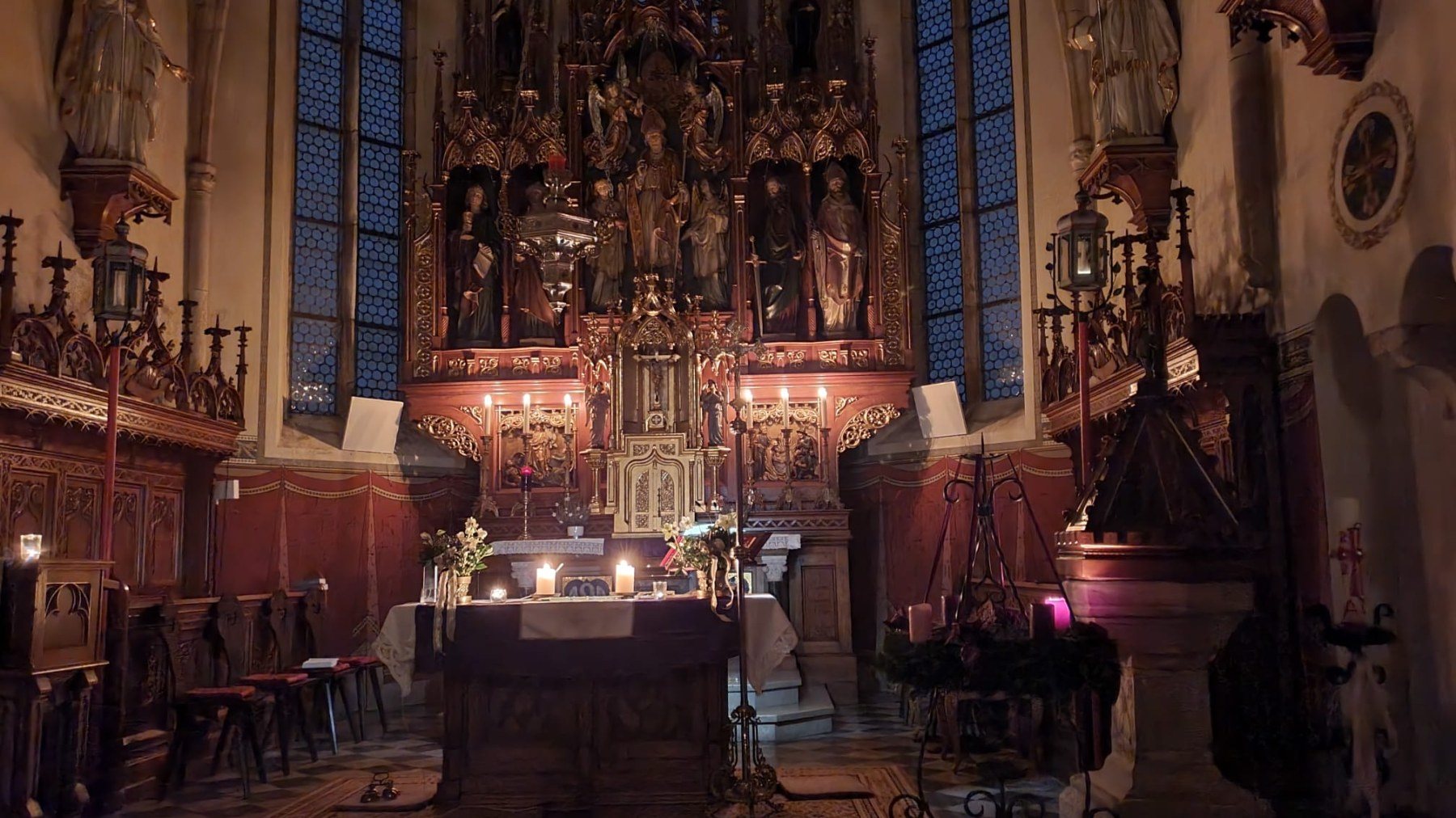 Rorate in der Stadtpfarre Althofen