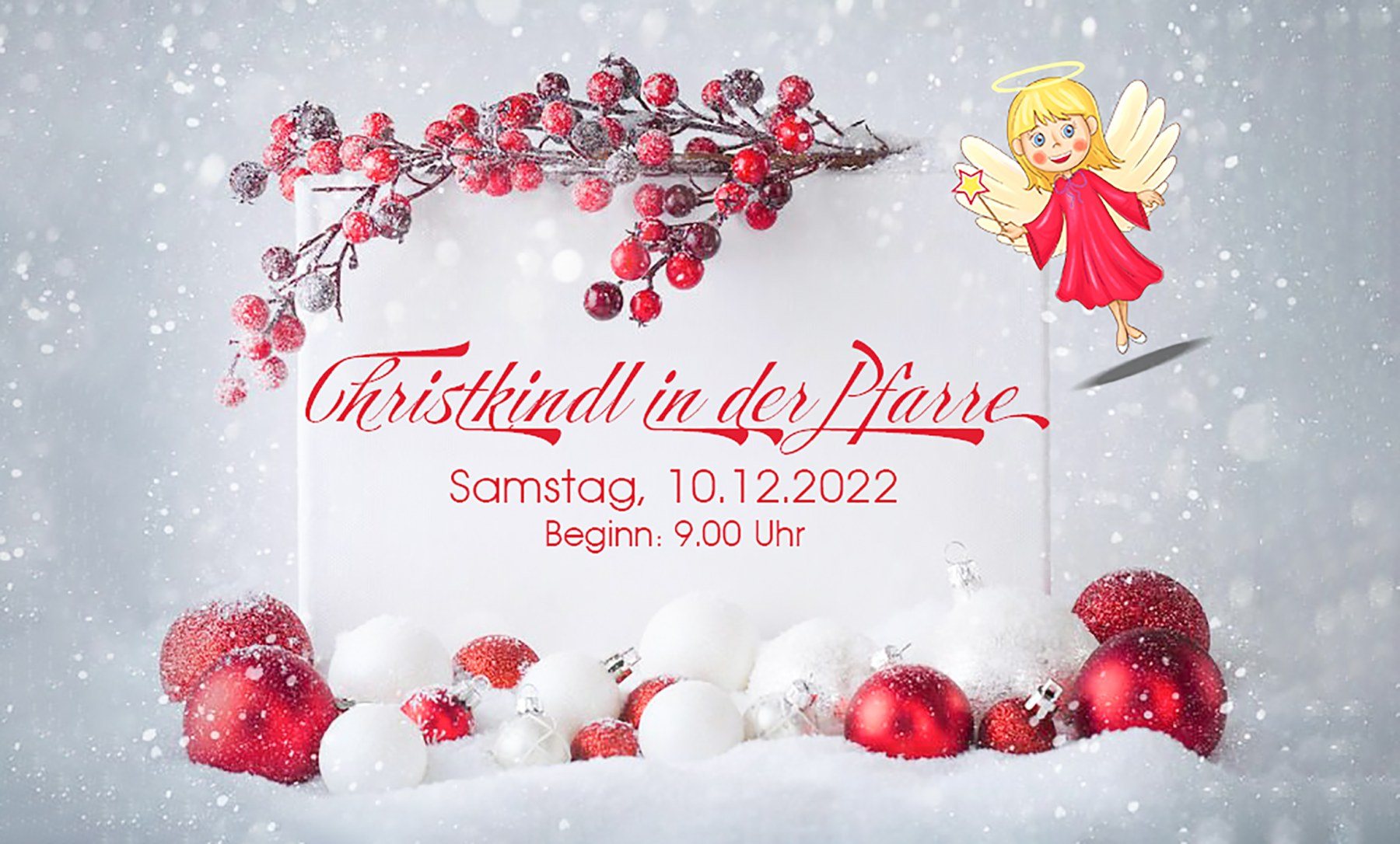 “CHRISTKINDL in der Pfarre”