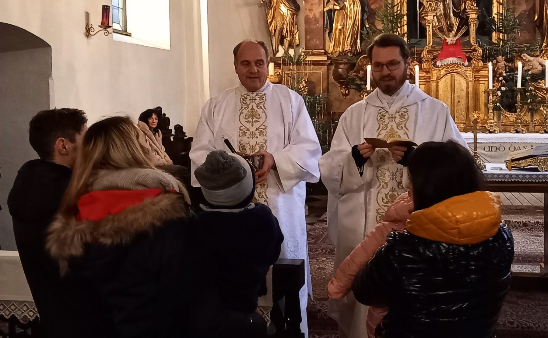 Besonderer Segen für Täuflinge!