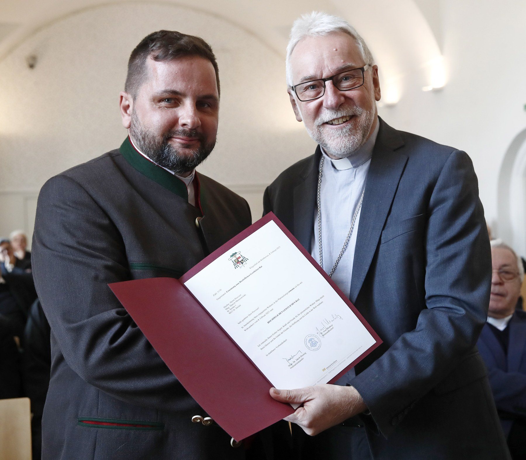 Ehrentitel für Pfarrprovisor Marcin Mrawczynski