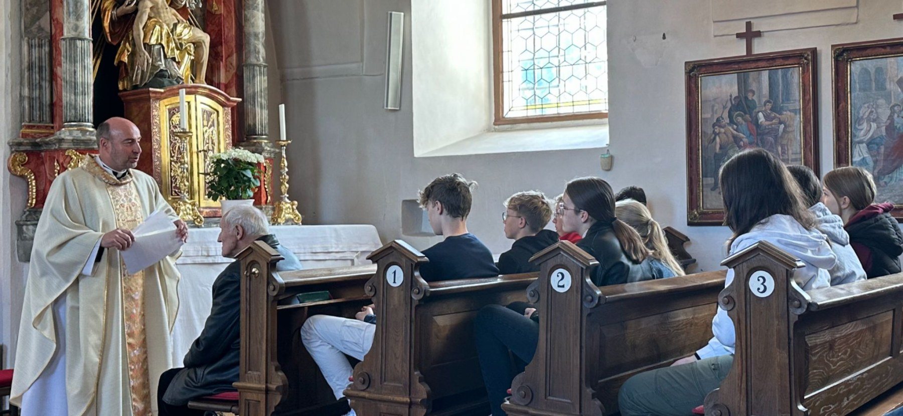 Sendungsfeier unserer Firmlinge