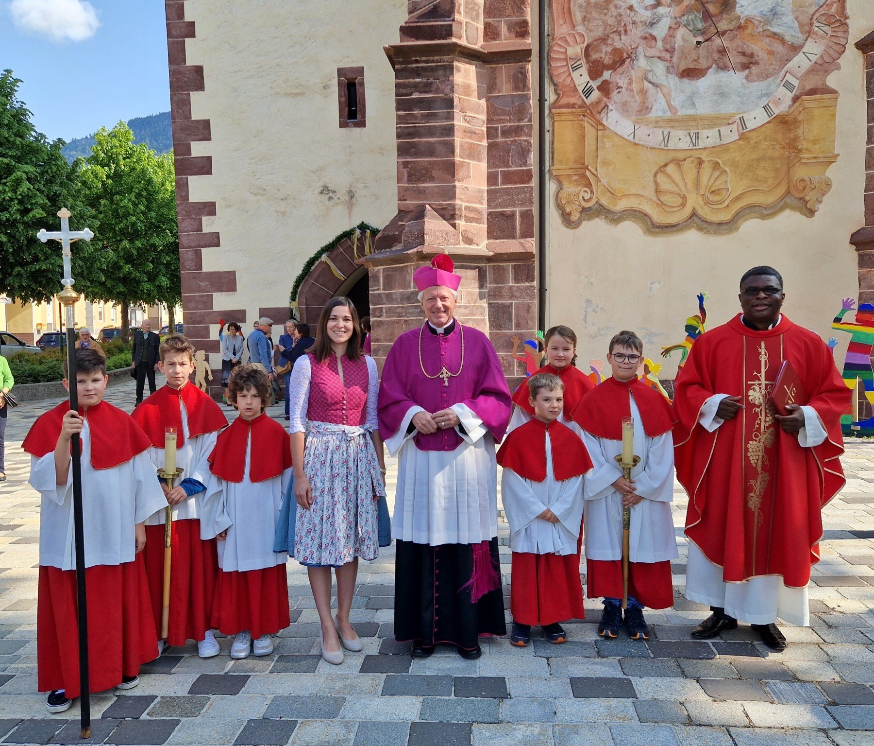 Firmung im „Gailtaler Dom“