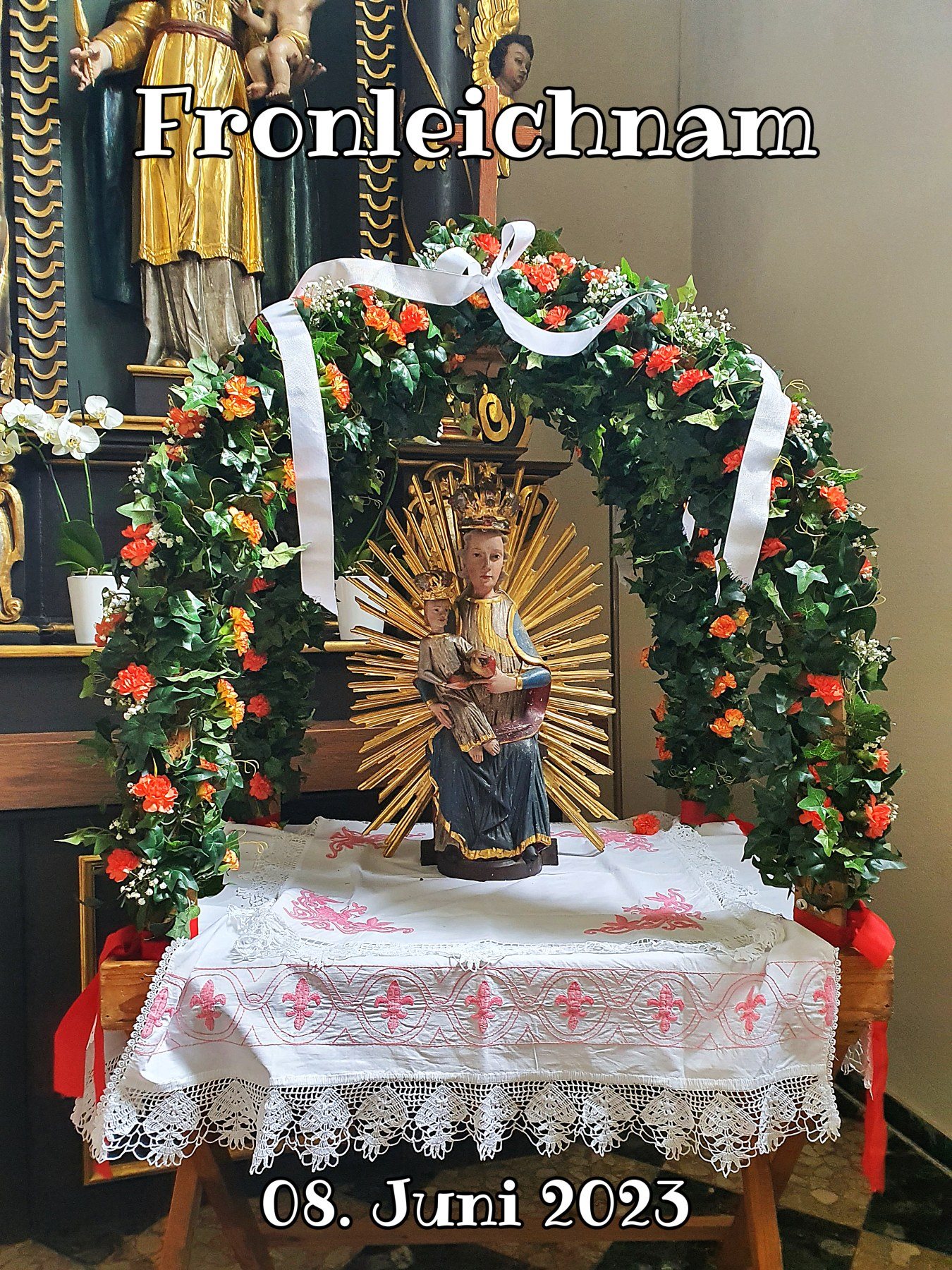 Fronleichnam in Pisweg
