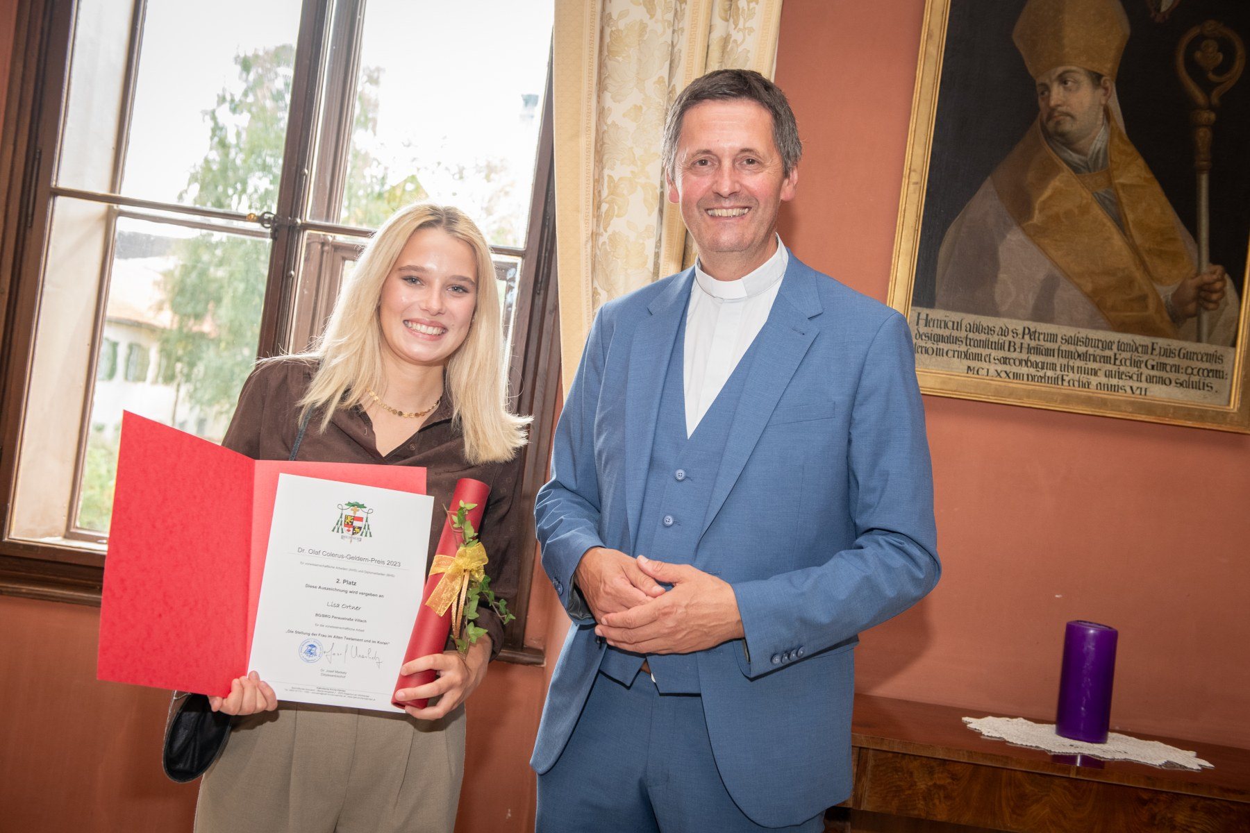 Villacher Maturantin Lisa Ortner mit „Dr. Olaf Colerus-Geldern-Preis ...