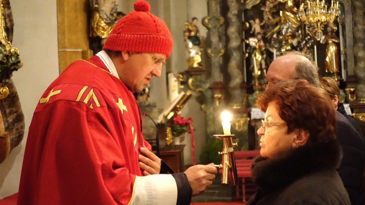 Maria Lichtmess und Blasiussegen/Svečnica in “Blažev žegen”