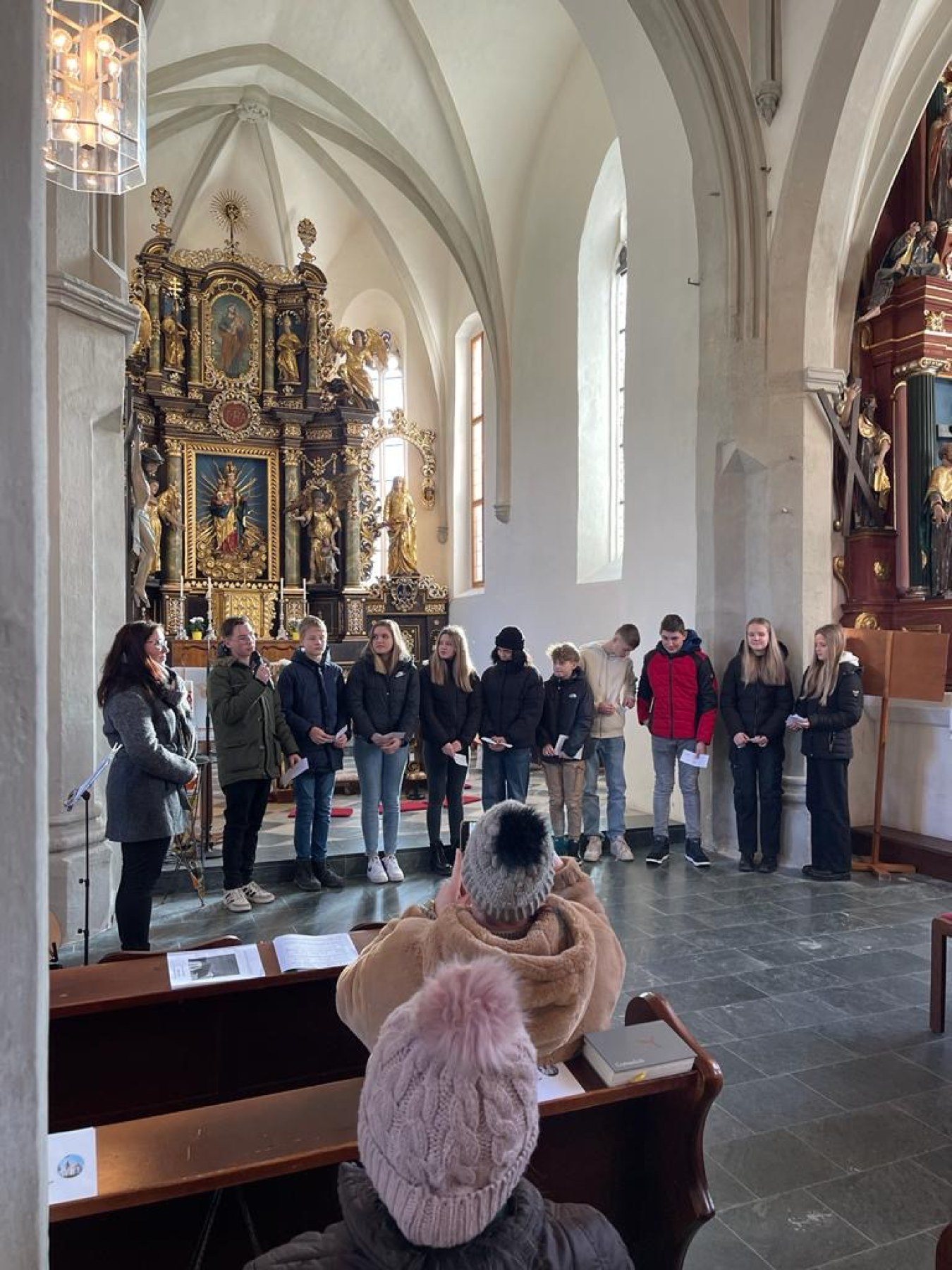 Vorstellungsgottesdienst der Firmlinge