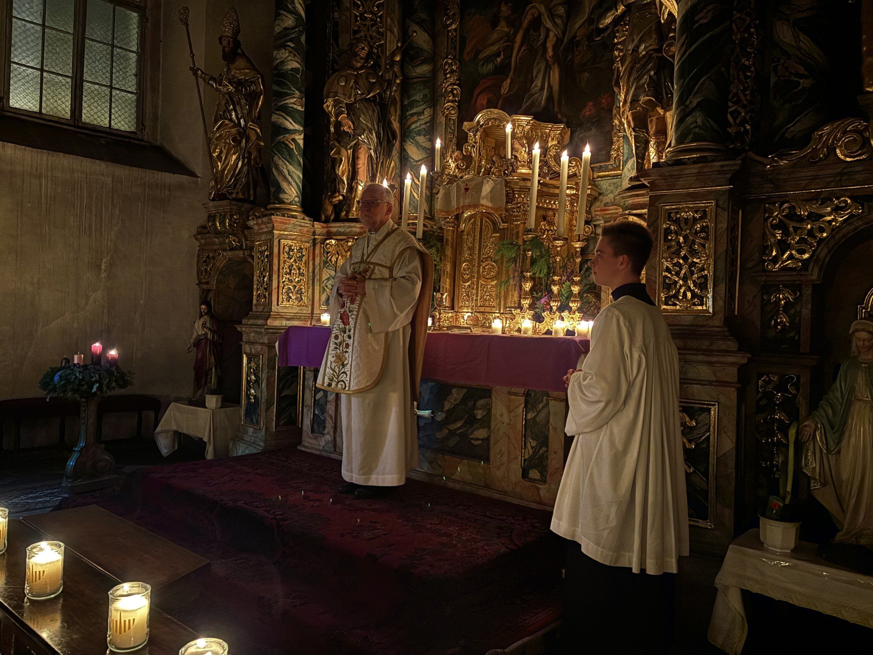 Rorate in der Bürgerspitalskirche