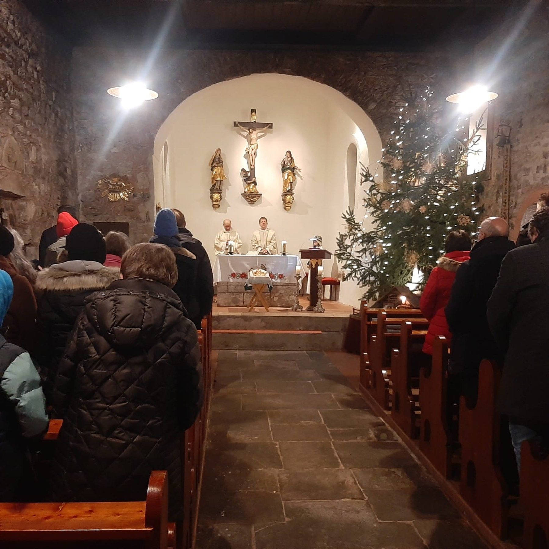 Christmette um Mitternacht