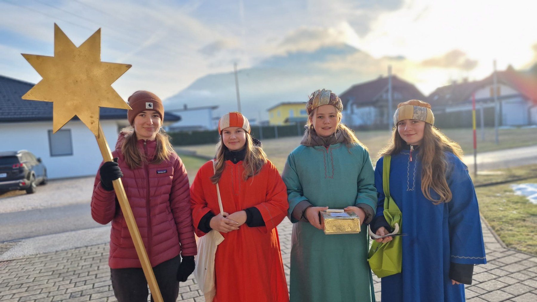 Sternsinger unterwegs