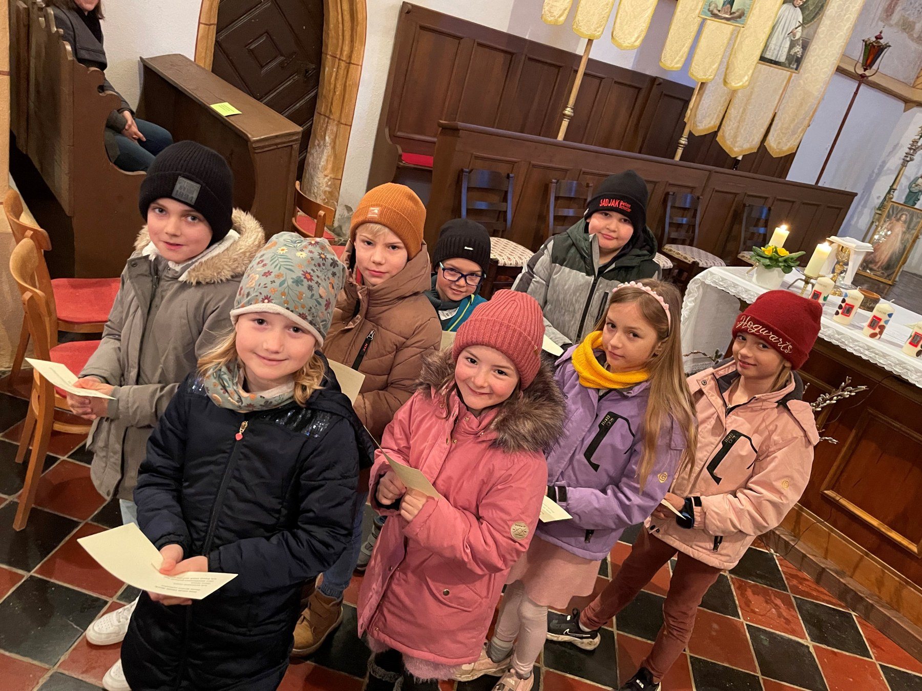 Vorstellungsmesse für die Erstkommunion