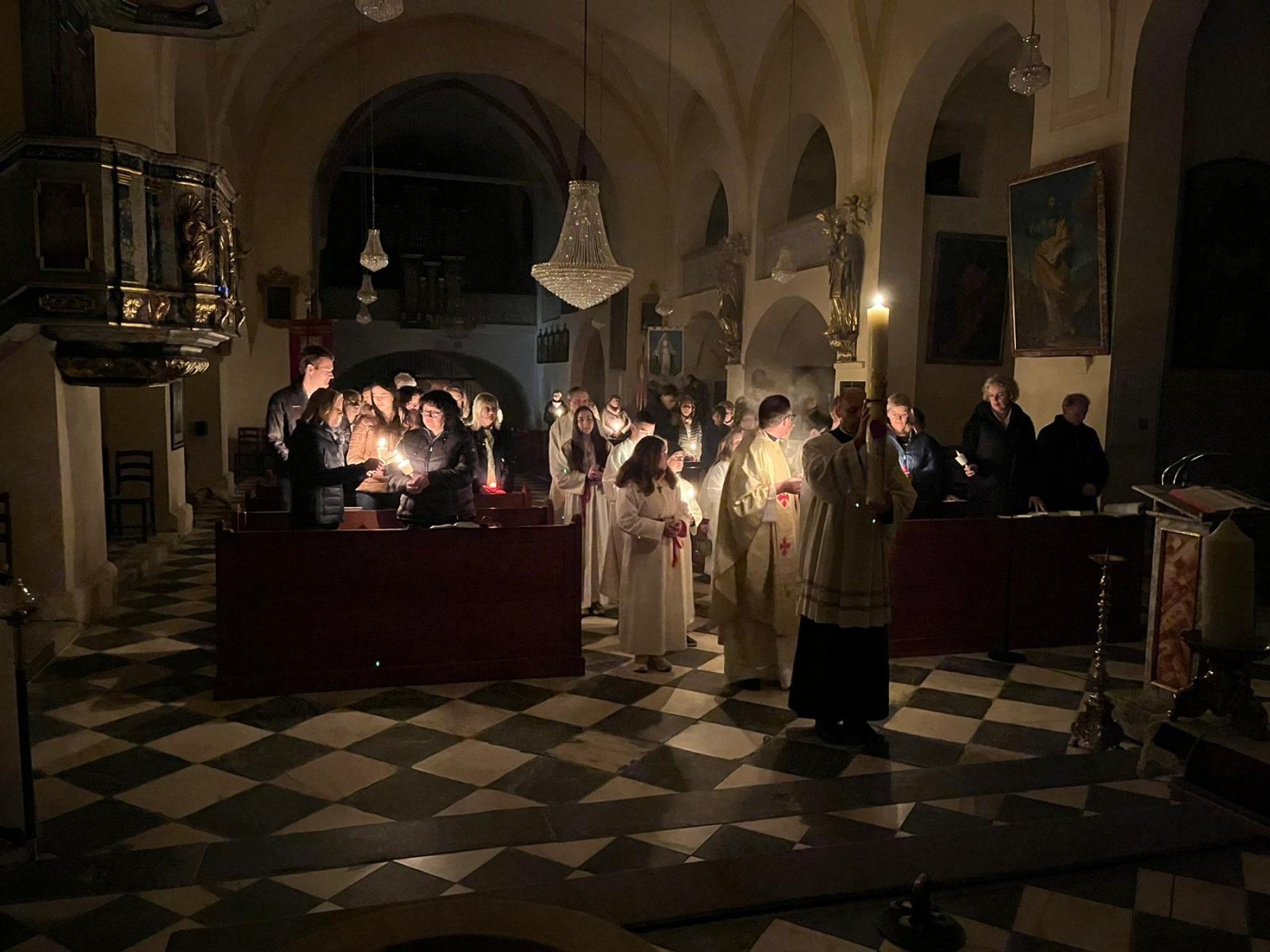 Christus ist glorreich auferstanden - Feier der Osternacht