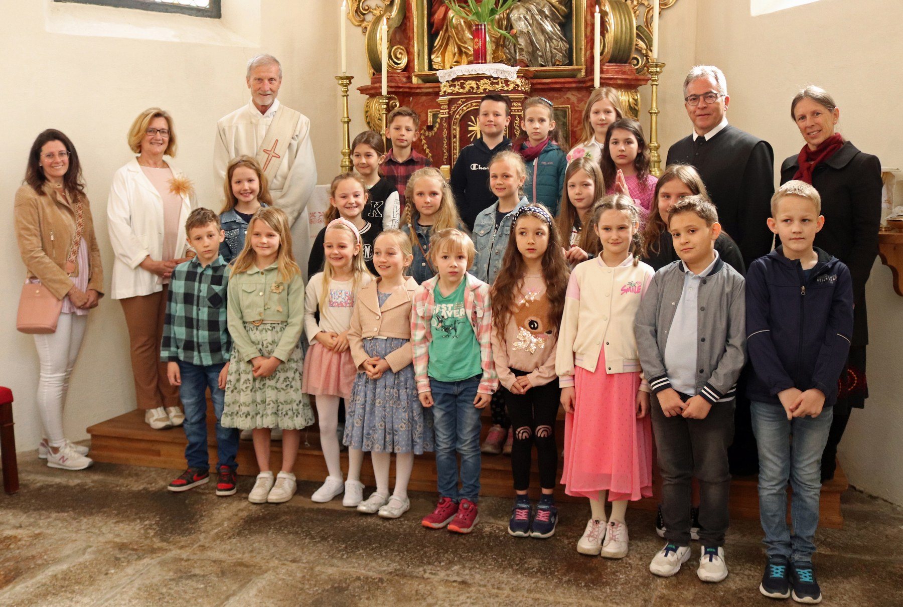 Vorstellung der Erstkommunionkinder