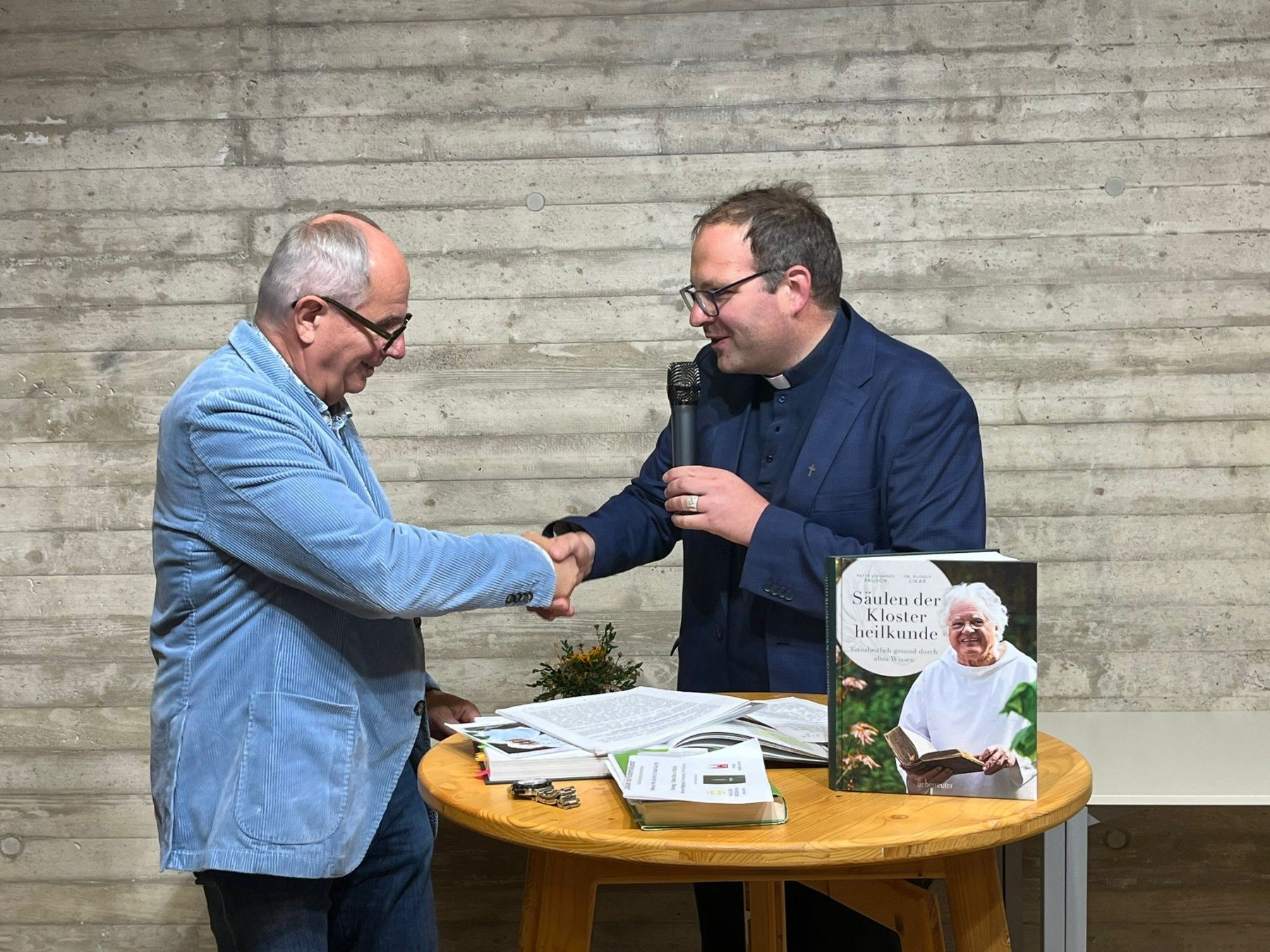 Buchpräsentation mit Primar Dr. Rudolf Likar