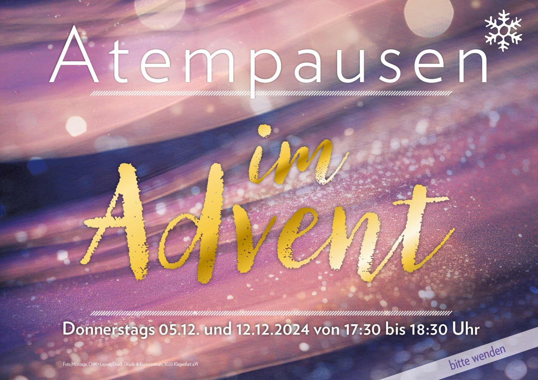 Atempausen im Advent