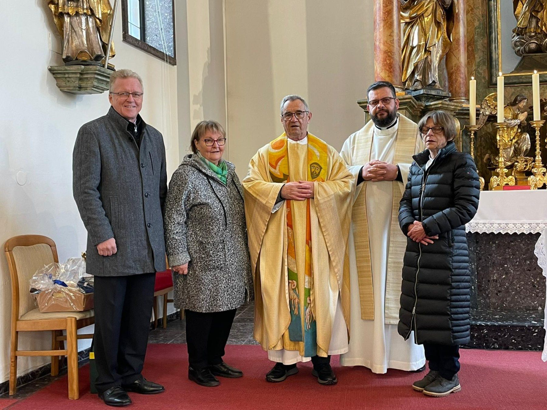 Pfarrgemeinde Arnoldstein feierte 60 J. Weihejubiläum mit Pfarrer i. R. Geistl. Rat Georg Pichorner