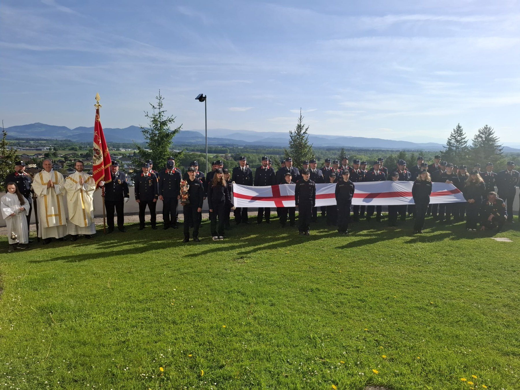 Besondere Florianimesse in Gurnitz