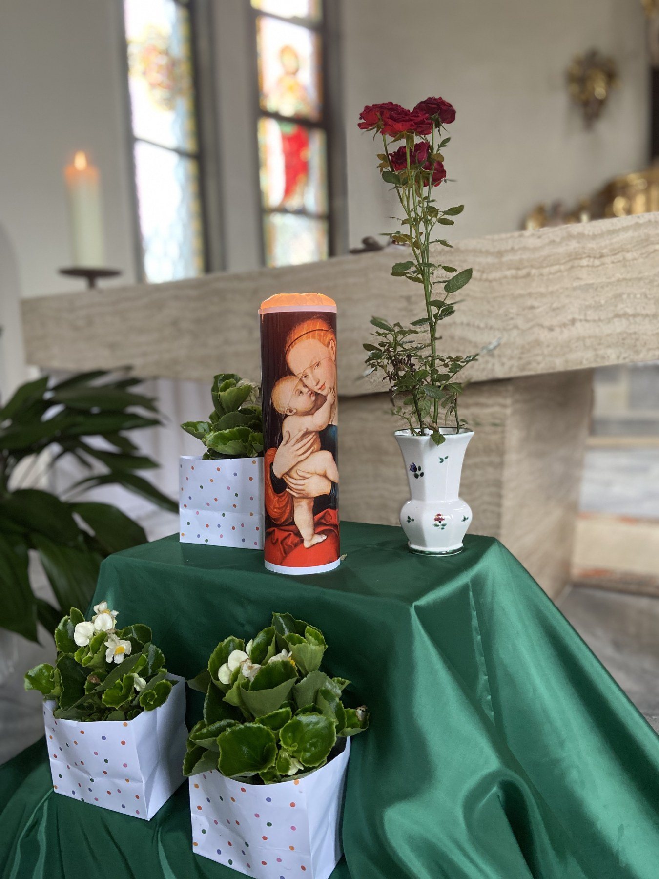 Alles dreht sich um Maria