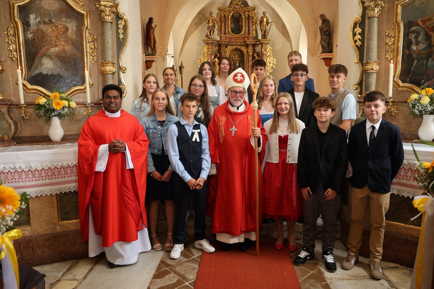 Firmung mit Diözesanbischof Msgr. Dr. Josef Marketz - Galerie 2