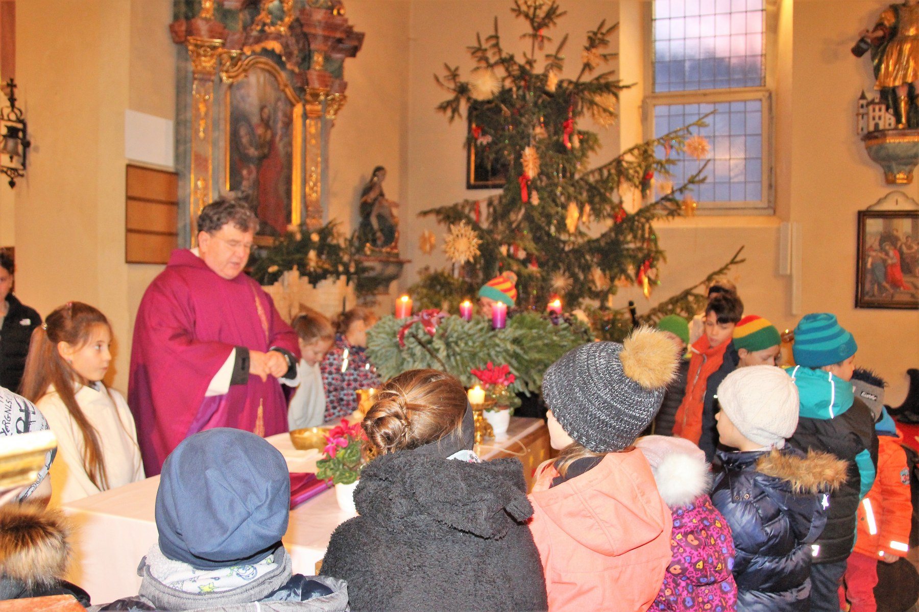 Chor, Querflöte und Engel