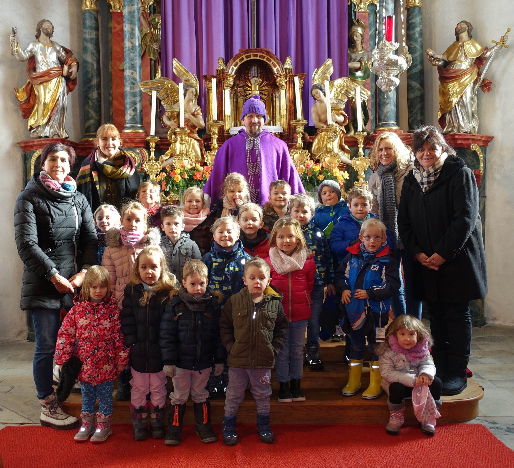 Wir wollen fasten, beten, Gutes tun,