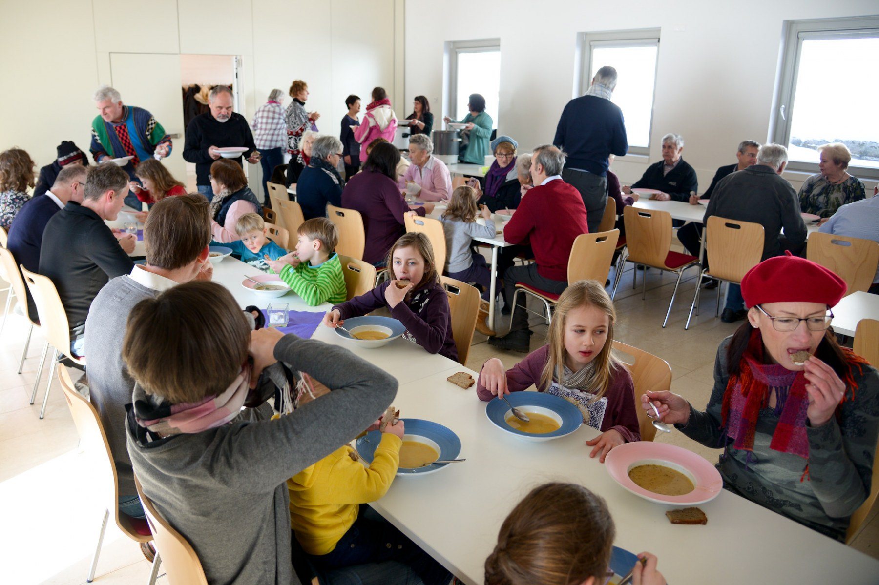 Fastensuppe für einen guten Zweck / Družinski postni dan - deliti ...