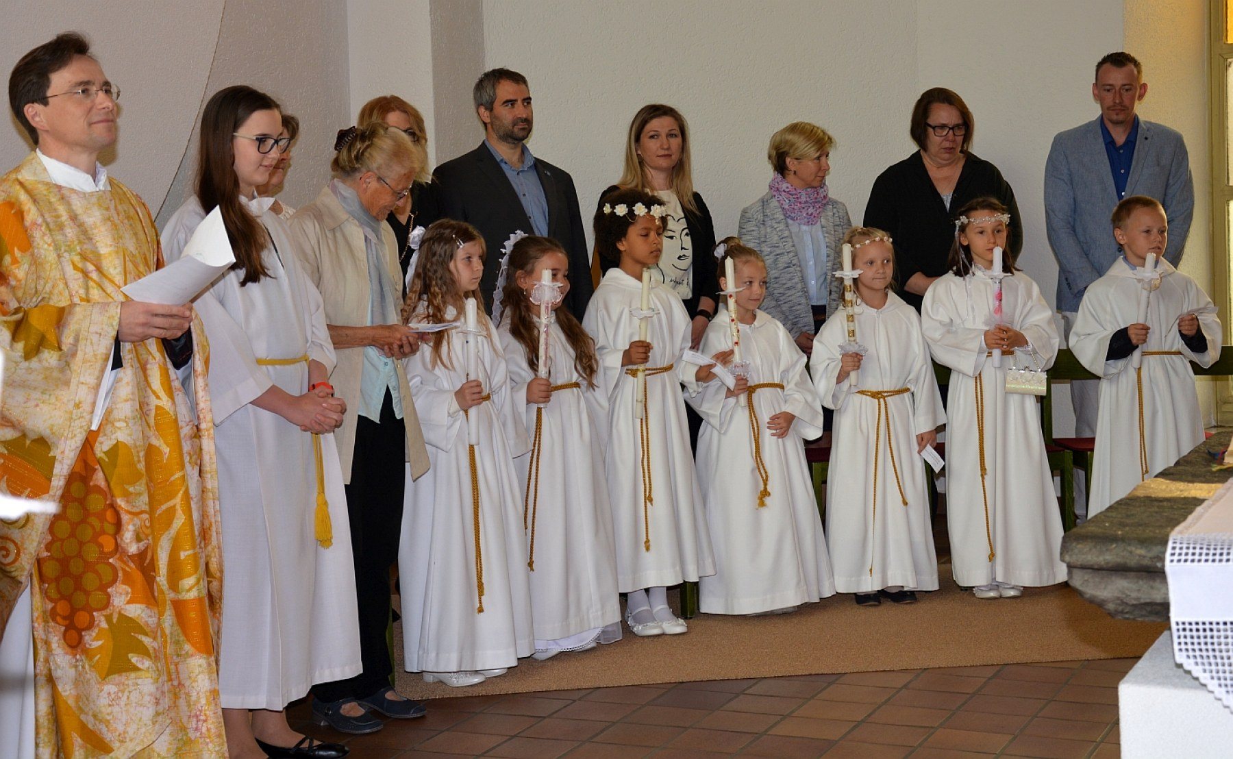 Erstkommunion in Klagenfurt St. Modestus