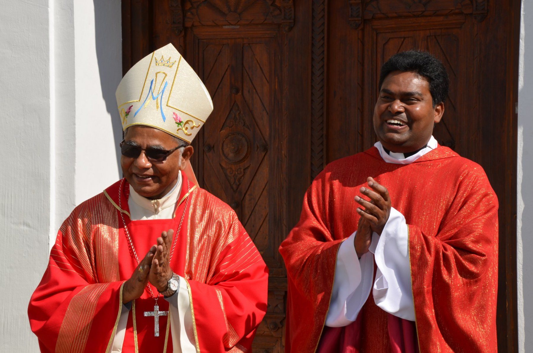 Feierliche hl. Messe mit Bischof Joseph Raja Rao Thelagathoti aus Indien
