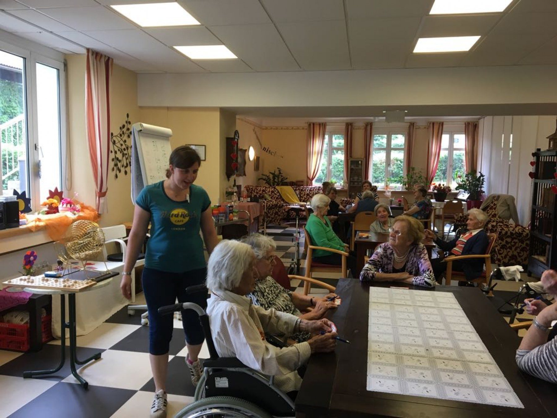 Besuch im Altersheim