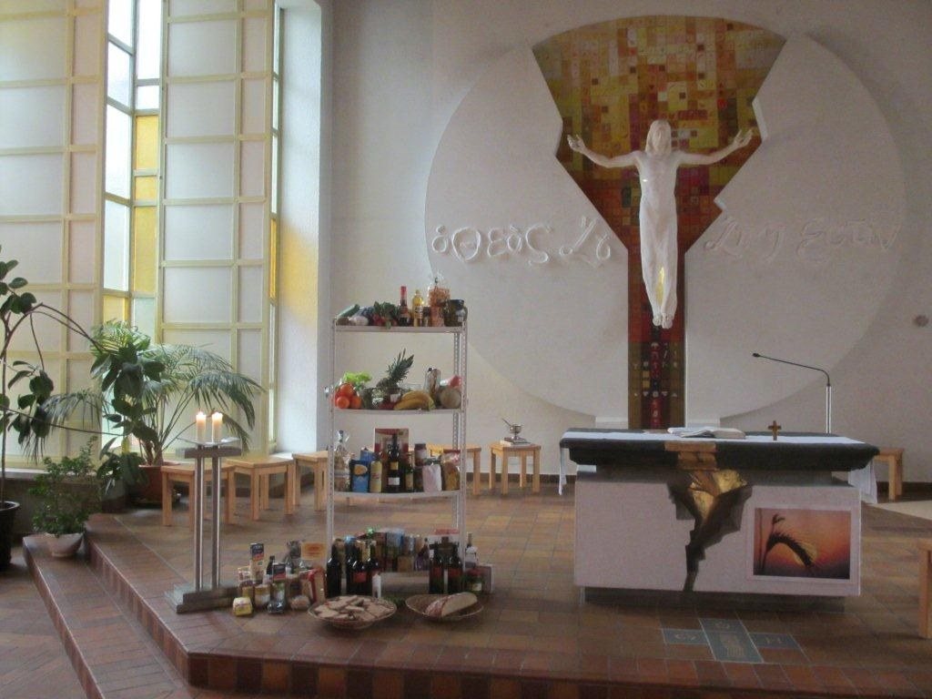 Erntedank in Klagenfurt St. Modestus