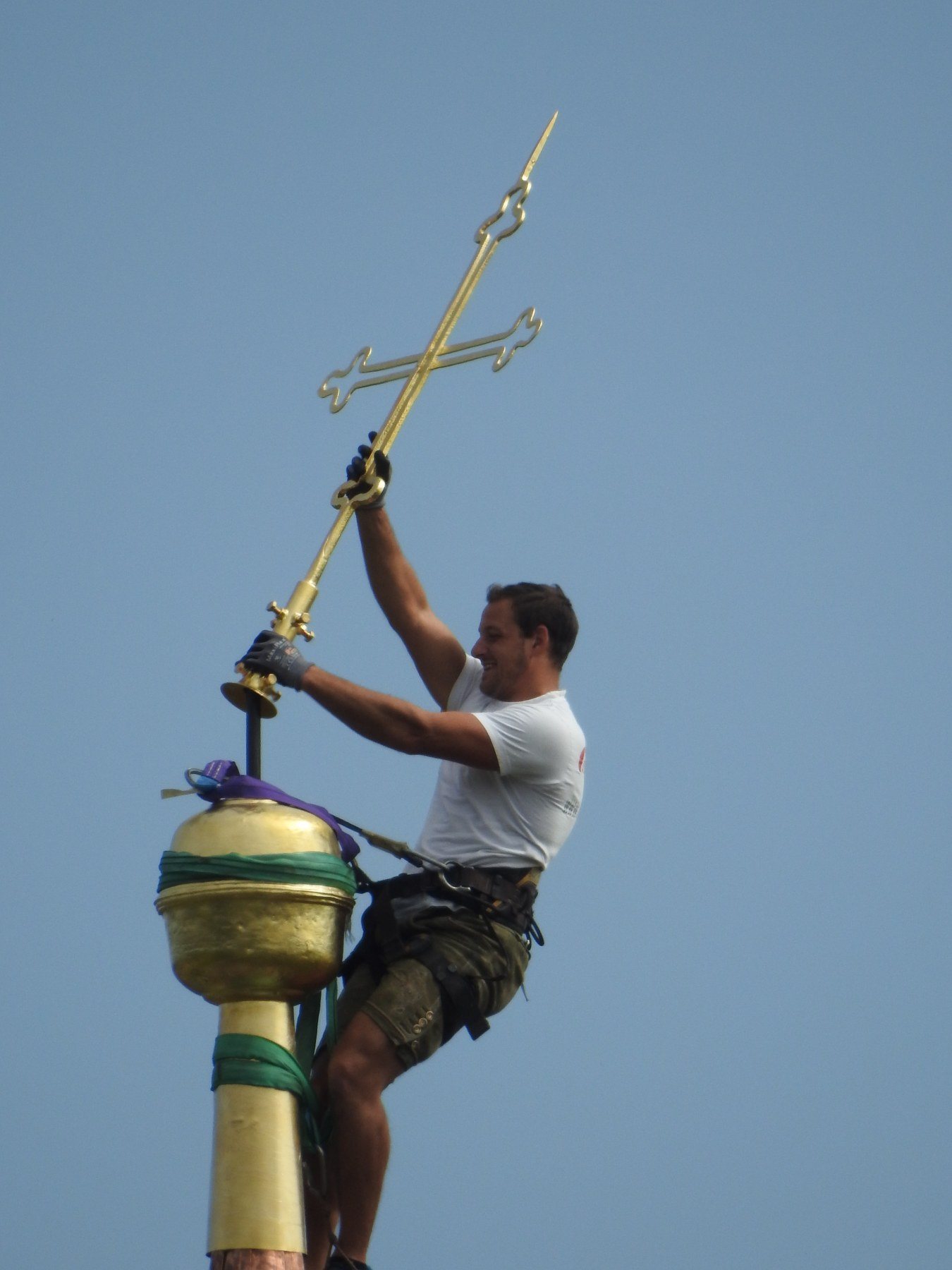 Weithin sichtbares Zeichen des Segens und Glaubens
