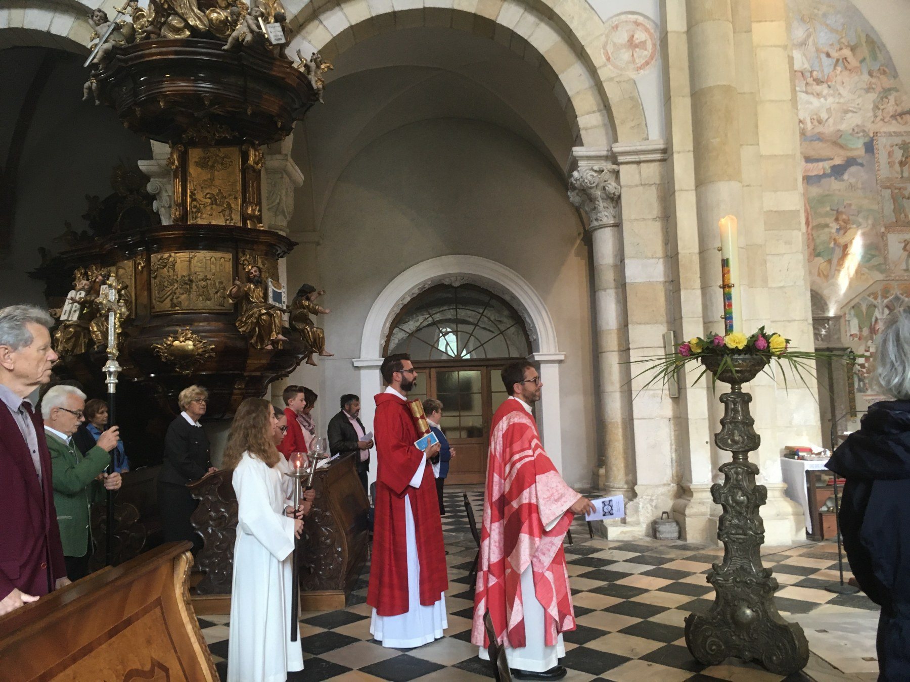 Pfingst-Festmesse in der Stiftskirche