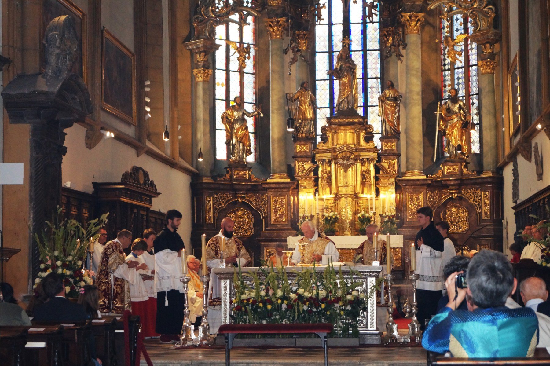 60 Jahre Priester - Festmesse zu Ehren von Kanonikus Alfons Maria Wedenig