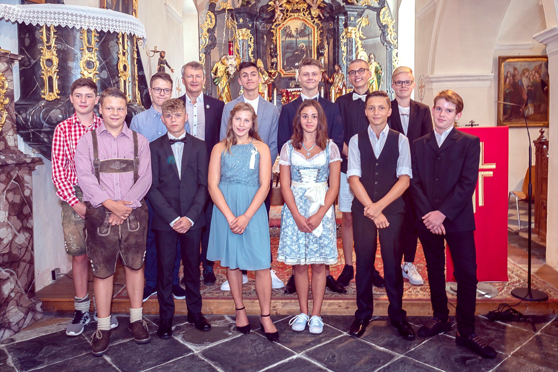 Firmung in St. Franzisci