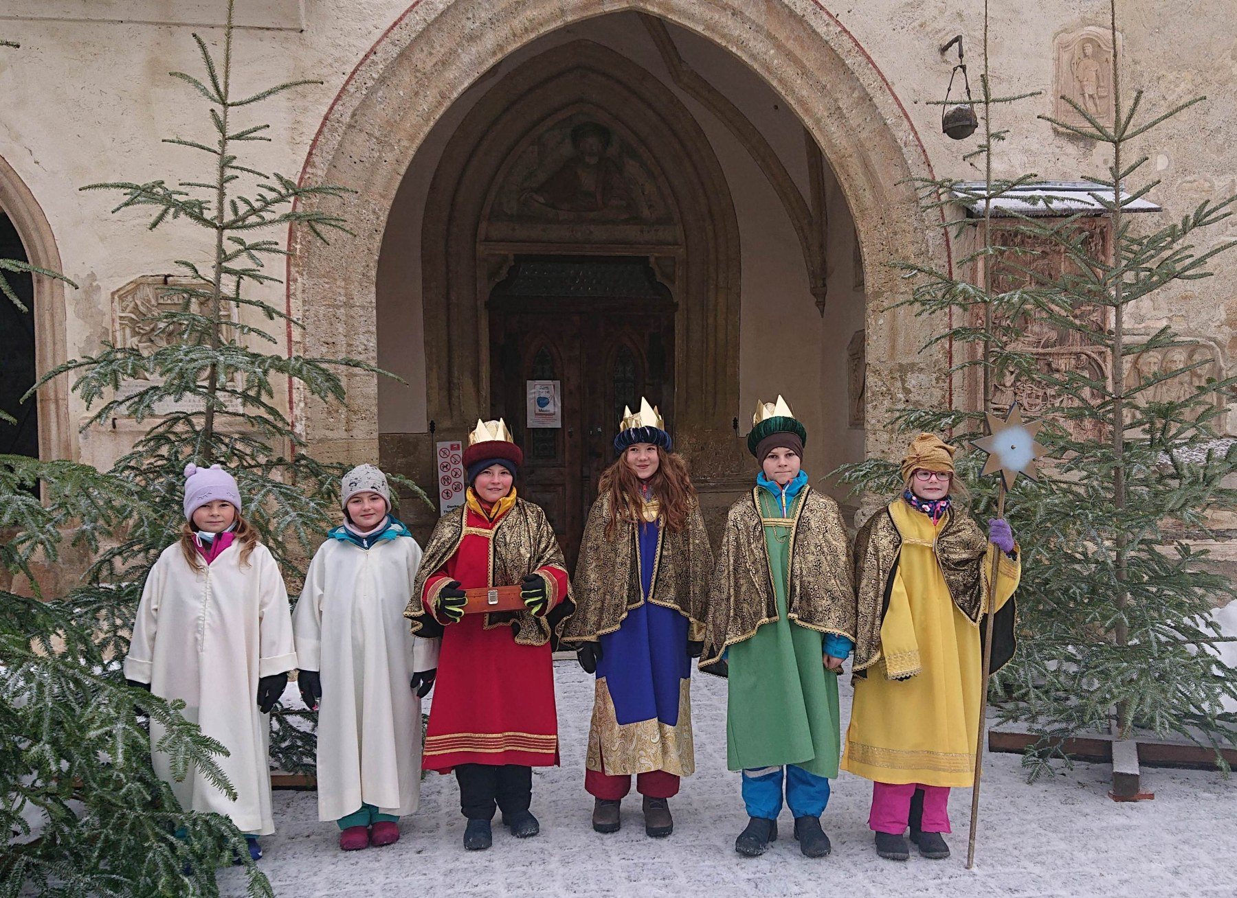 Sternsinger sind unterwegs