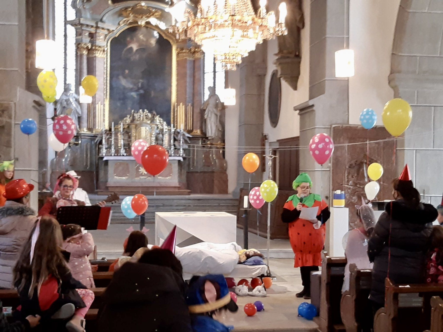“Jesus mein Freund”: Kinder-Faschings-Andacht in der Stadtpfarre Wolfsberg