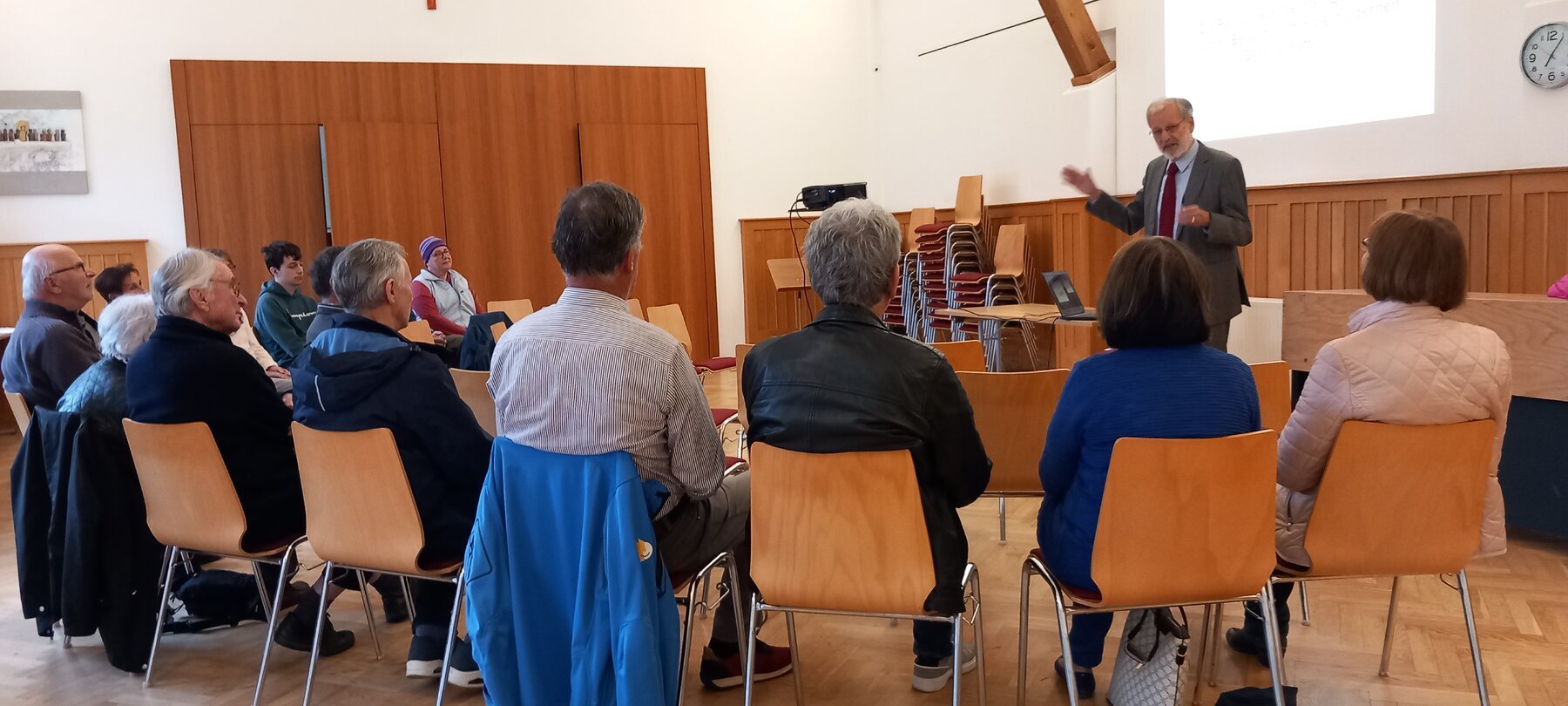 Vortrag zum Thema „Die Religionslandschaft Europas und ihre Bedeutung”