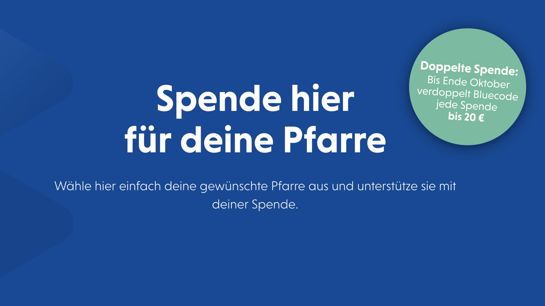 Projekt „digitaler Klingelbeutel“ - Bargeldlos zahlen mit der Bluecode-App