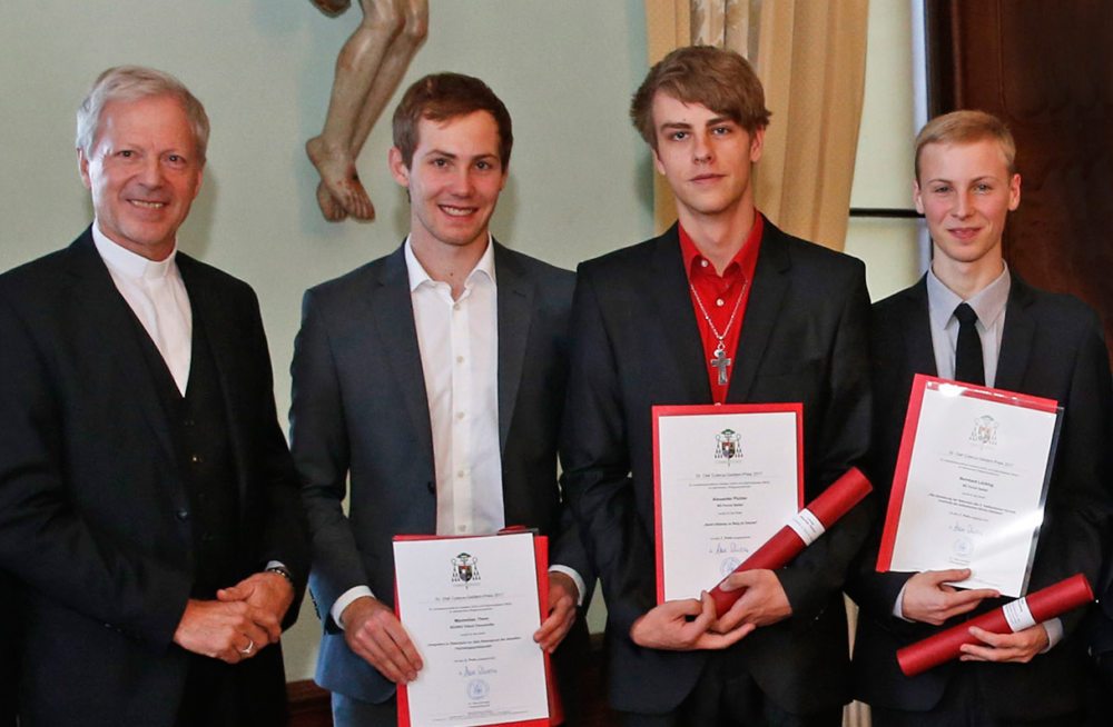 Diözese Gurk verleiht „Dr. Olaf Colerus-Geldern-Preis“ an drei Maturanten