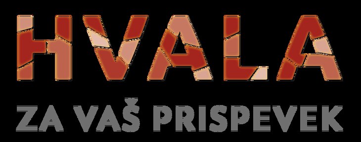 HVALA za vaš cerkveni prispevek
