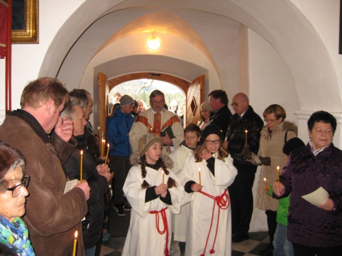 Lichtermessen - Blasiussegen