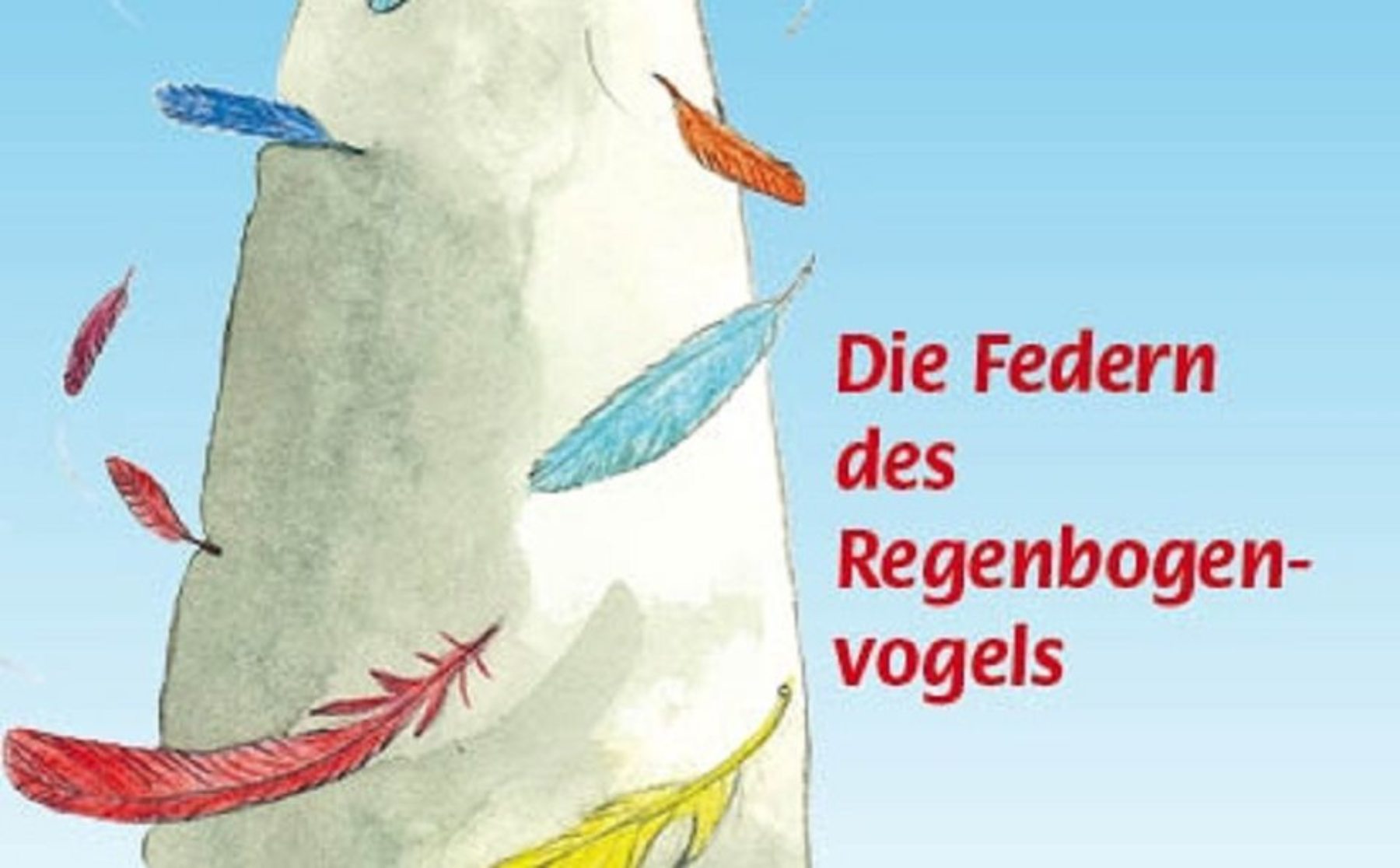 Die Federn des Regenbogenvogels