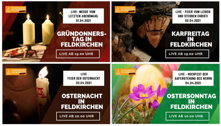 Feier der Karwoche und Ostern