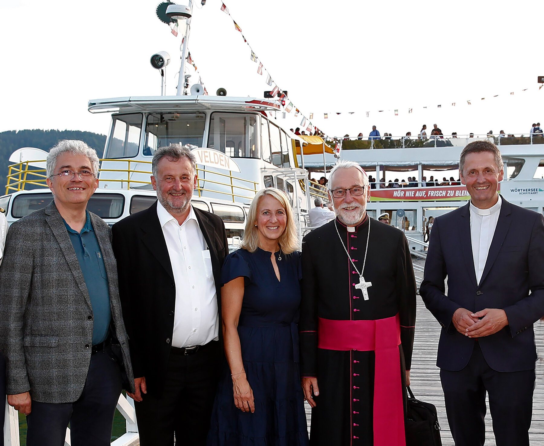 Bischof Marketz bei Marienschiffsprozession auf dem Wörthersee: Der ...