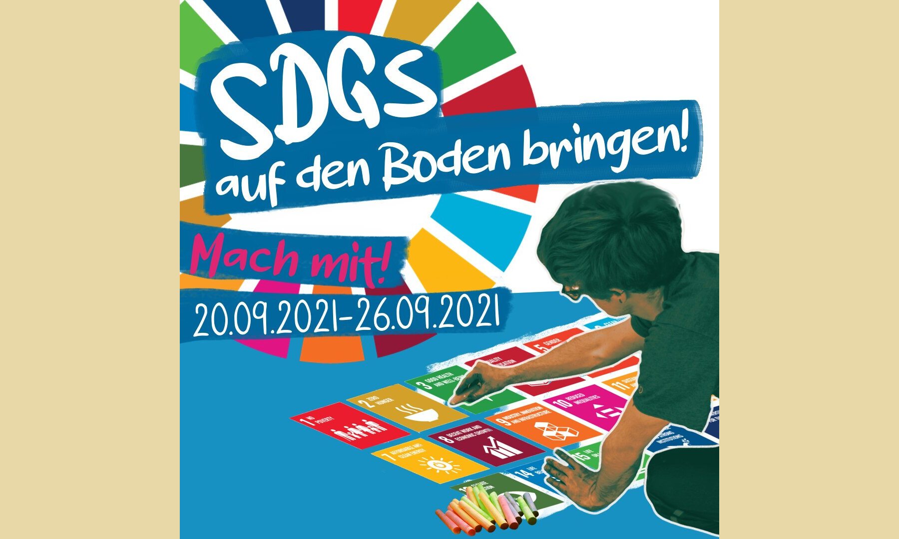 Mitmachaktion: SDGs auf den Boden bringen!