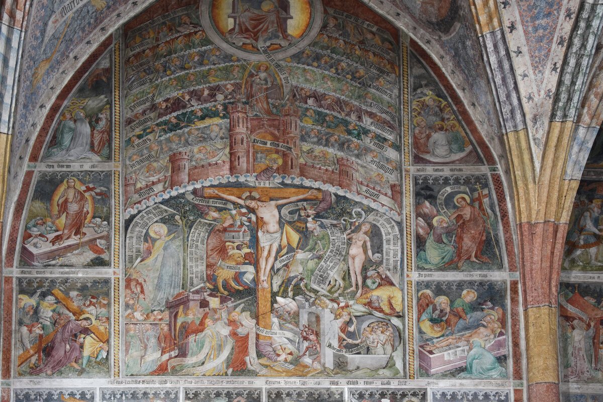 »Synagoga« und »Ecclesia« im Fresko von Thörl-Maglern